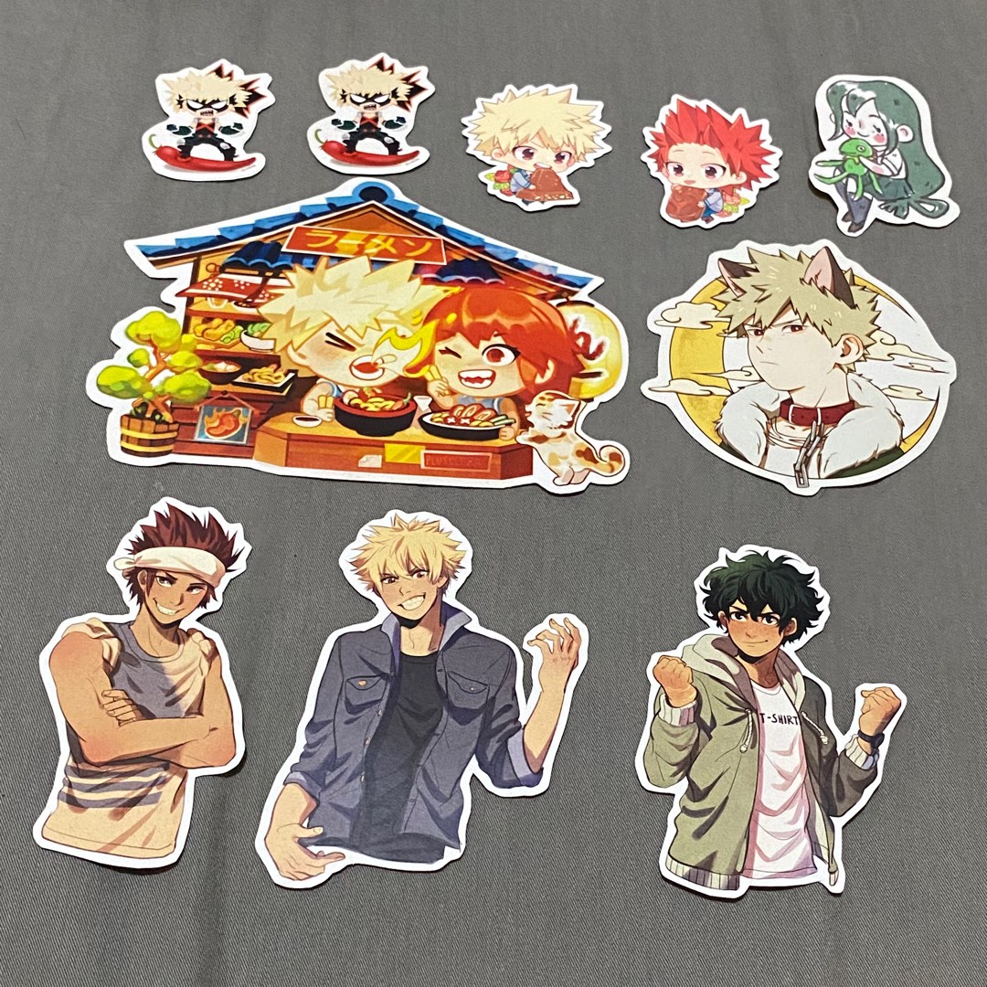 BNHA Stickers - Boku No Hero Academia / MHA / My Hero Academia, Hobbies ...