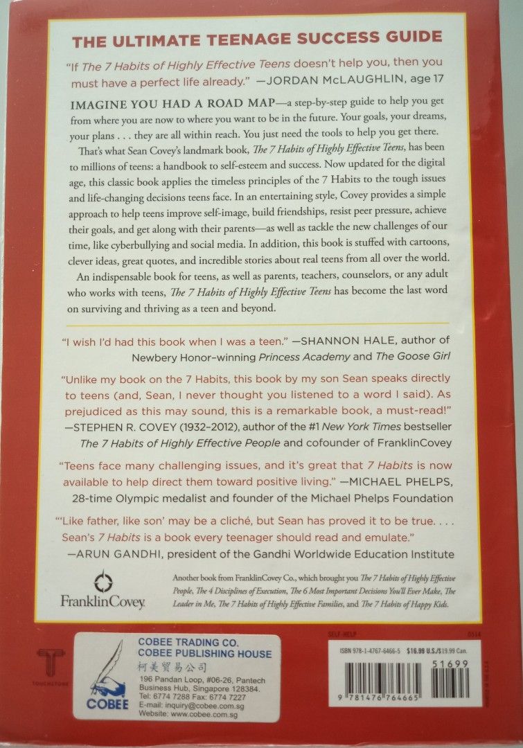 Book by Sean Covey, Hobbies & Toys, Books & Magazines, Children's Books ...