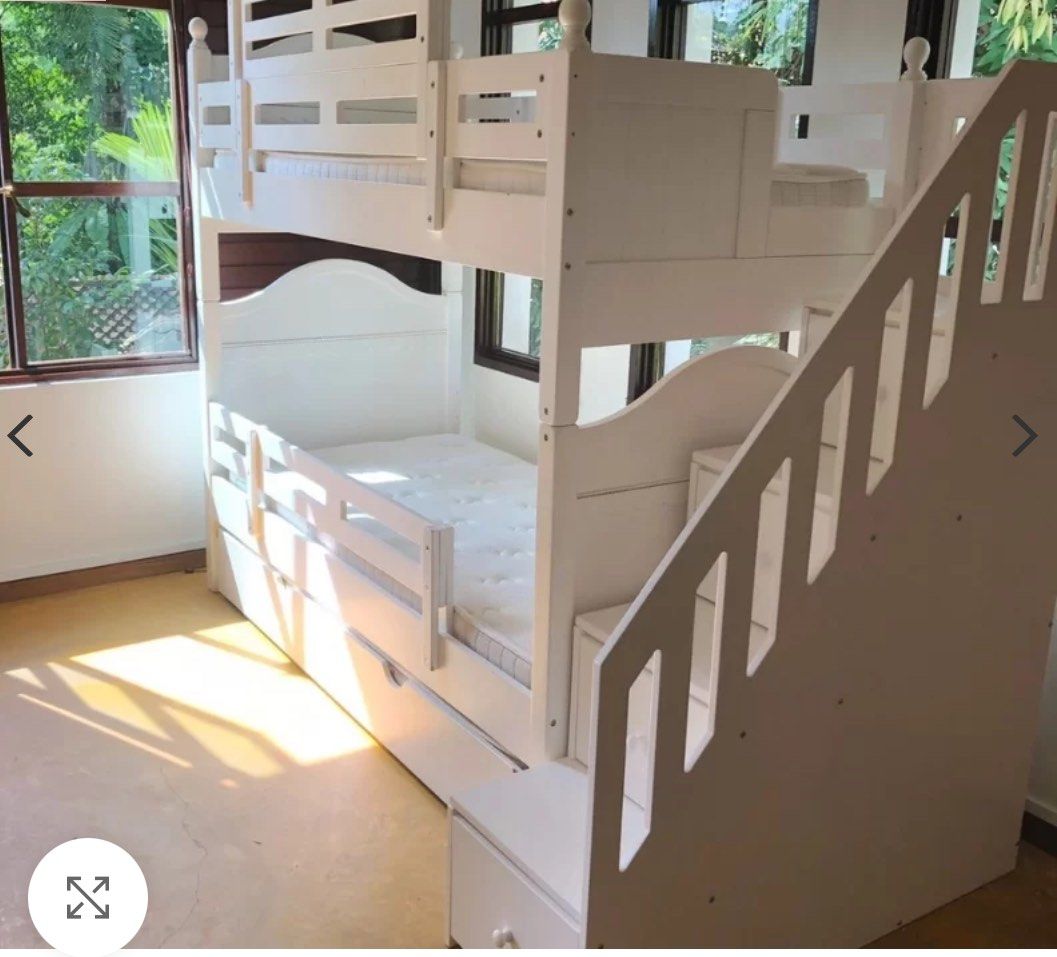 Bunk Bed Staircase Attachment Only with Storage Drawers (Piccolo House ...