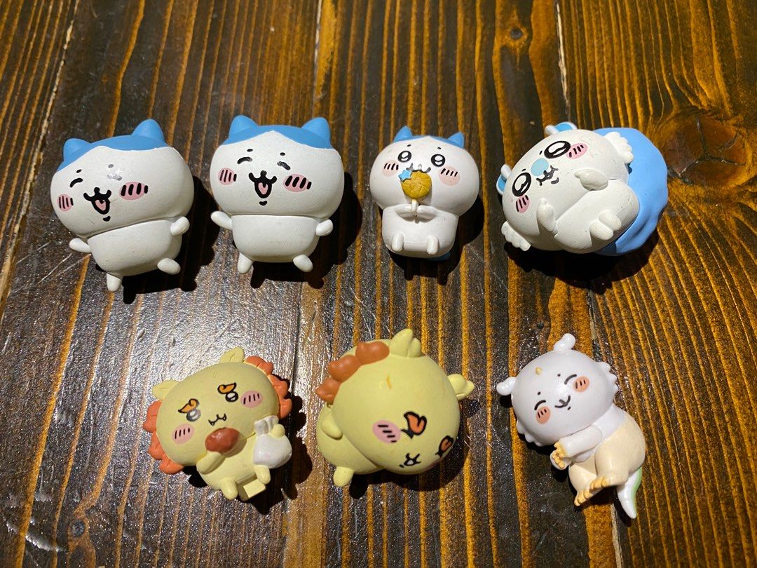 Chiikawa figures x 7pcs, Hobbies & Toys, Toys & Games on Carousell