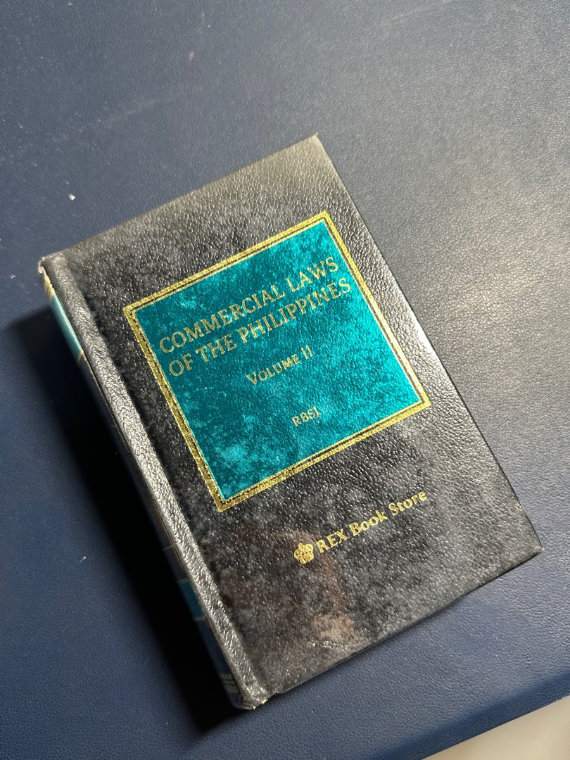 Commercial Laws of the Philippines Codal Volume 2 (Rex) 2019 ed ...