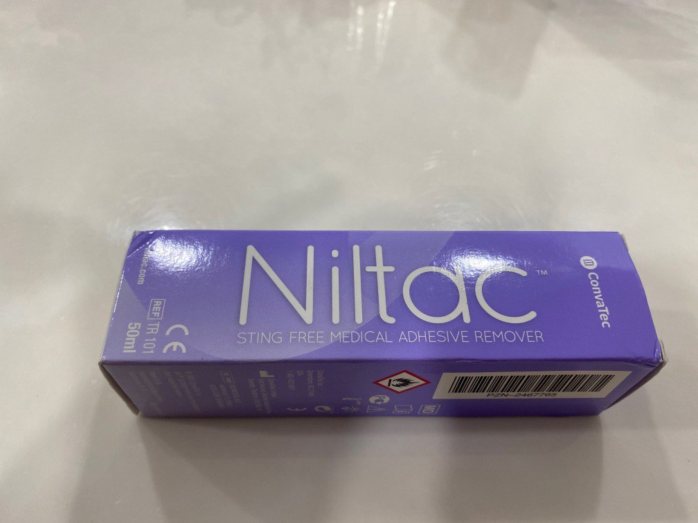 Convatec Niltac Sting Free Medical Adhesive Remover, Health & Nutrition ...