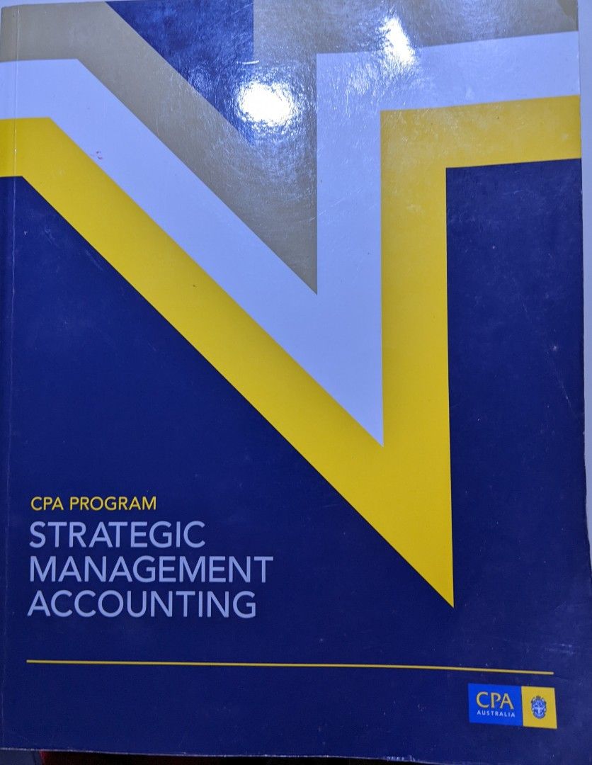 CPA Australia Strategic Management Accounting, 興趣及遊戲, 書本 & 文具, 教科書 ...