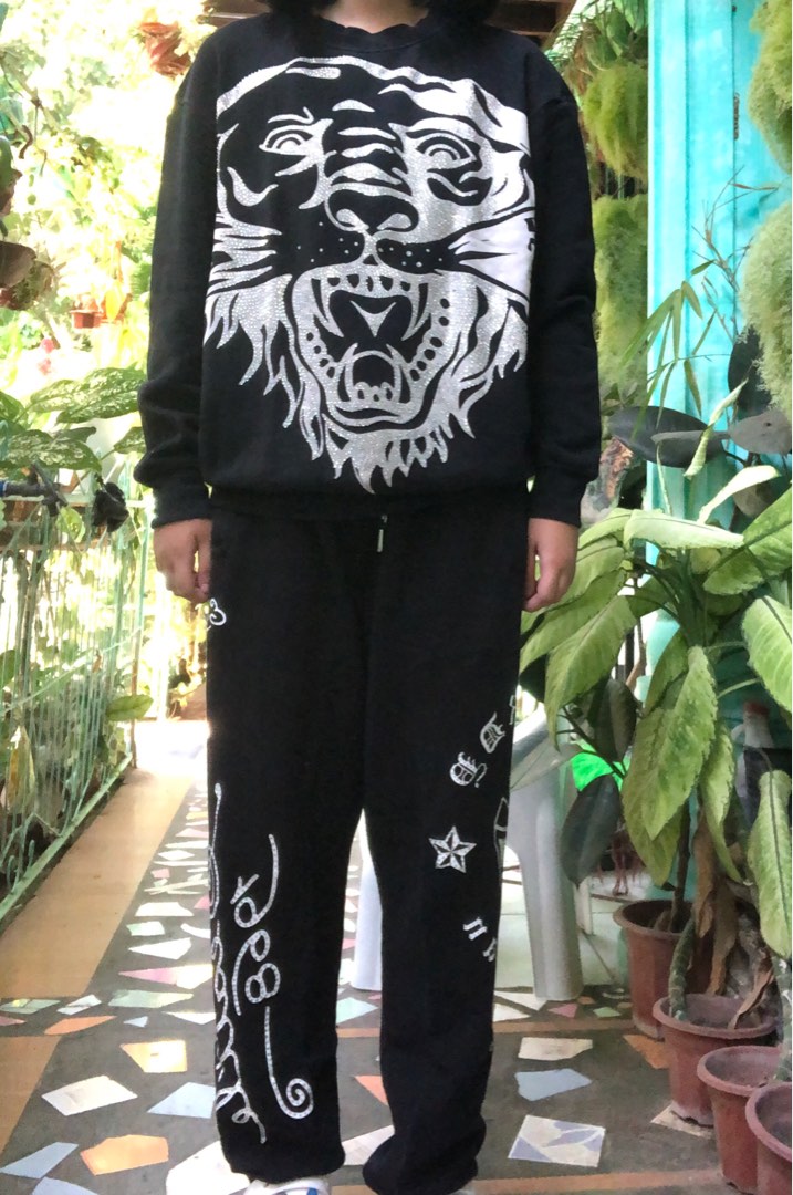 Ed hardy set, Men's Fashion, Tops & Sets, Sets & Coordinates on Carousell