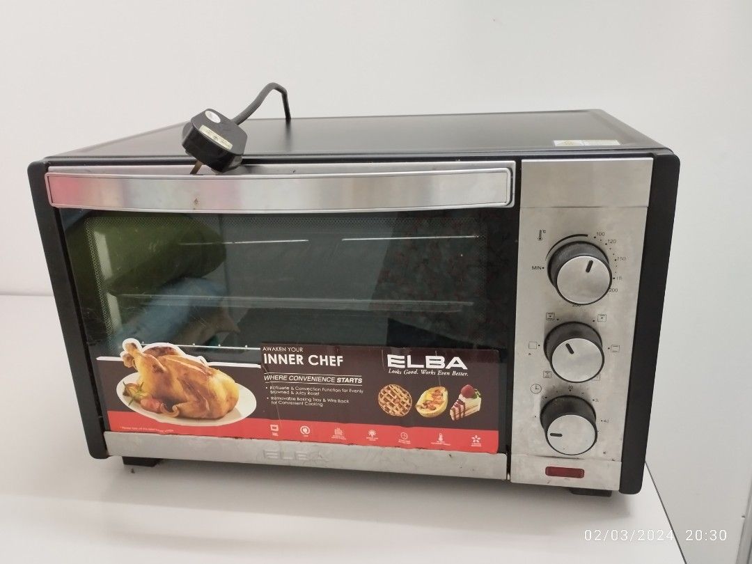 ELBA 30L electric oven, TV & Home Appliances, Kitchen Appliances, Ovens ...