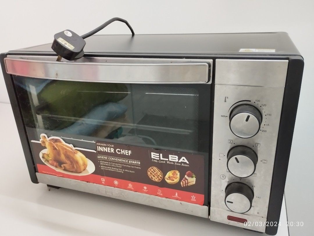 ELBA 30L electric oven, TV & Home Appliances, Kitchen Appliances, Ovens ...