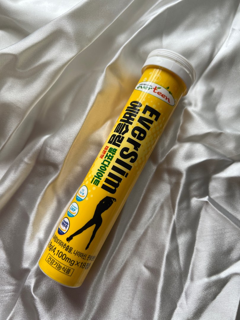 Everslim Lemon Effervescent Tablets, Health & Nutrition, Health ...