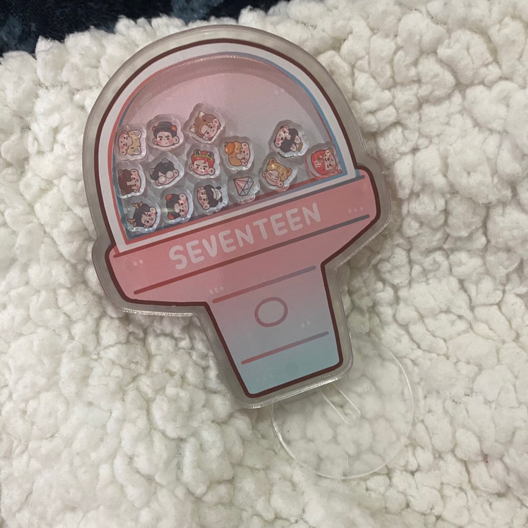 FANMADE svt caratbong standee, Hobbies & Toys, Collectibles ...