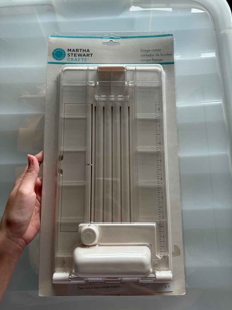 fringe cutter, Hobbies & Toys, Stationery & Craft, Craft Supplies ...