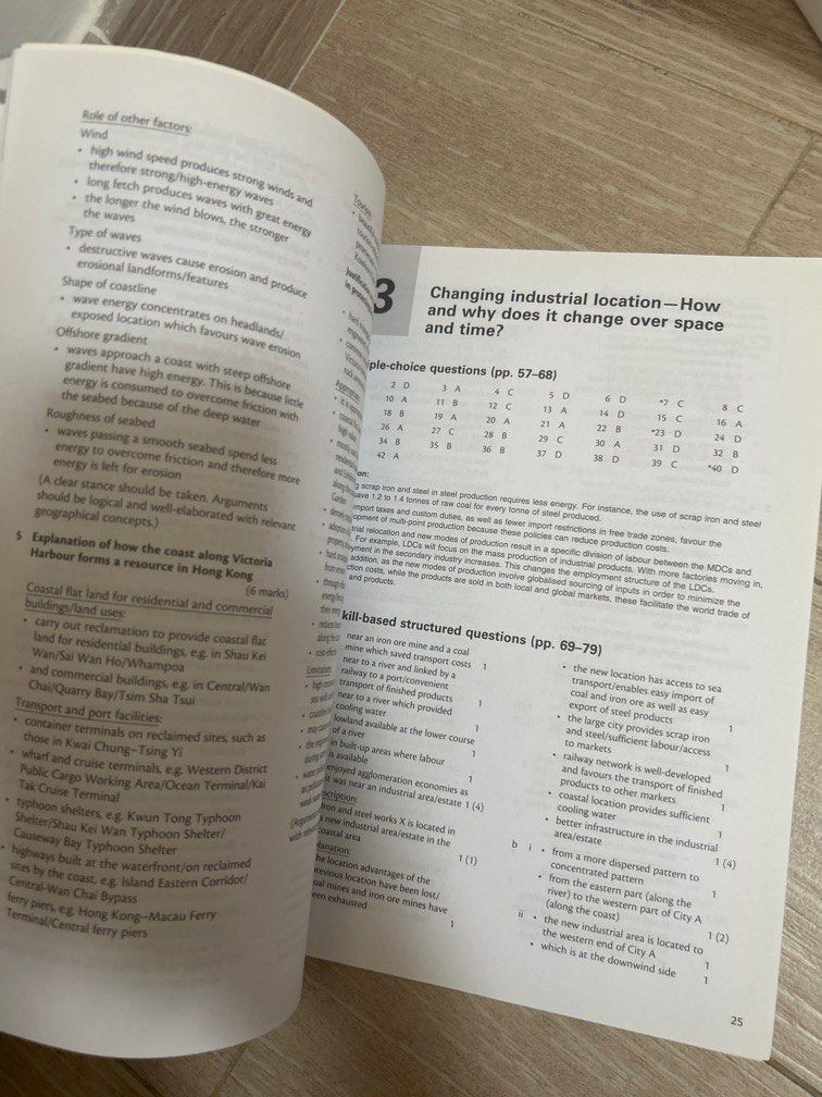 Geography revision exercises 1 third edition, 興趣及遊戲, 書本 & 文具, 教科書 - Carousell