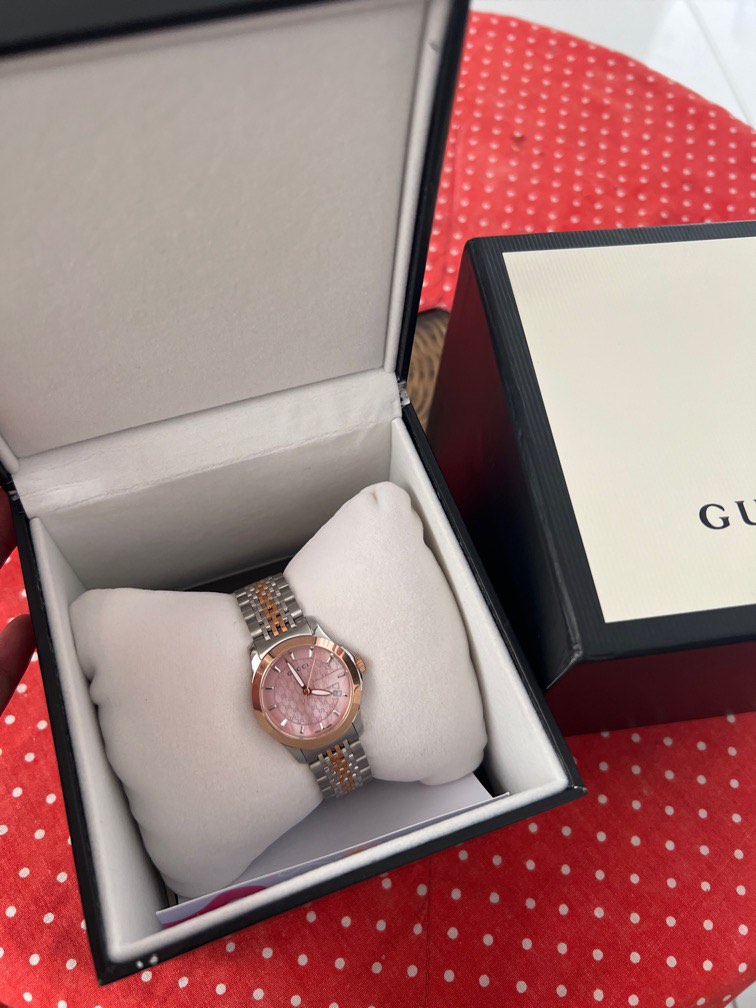 Gucci Ladies Watch - rantai, Fesyen Wanita, Jam Tangan di Carousell