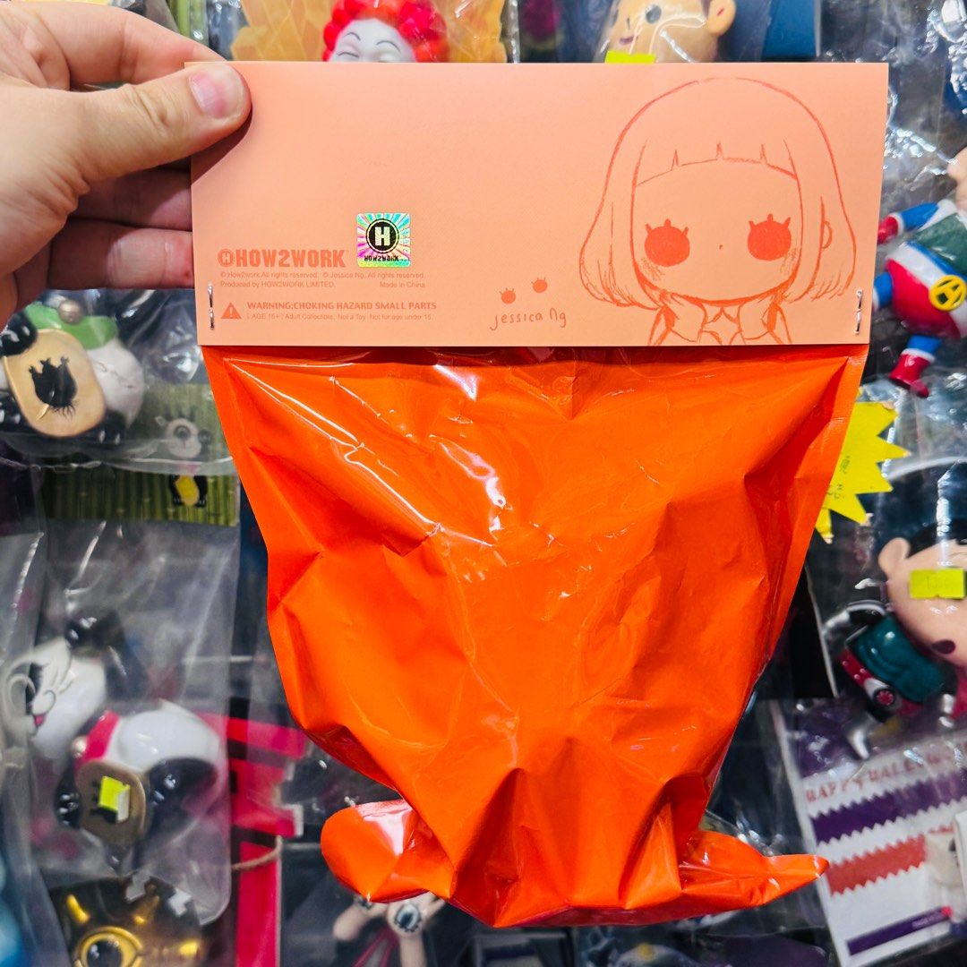 How2work x Jessica Ng Day Dreamer Mushroom Version Vinyl Toys Figure ...