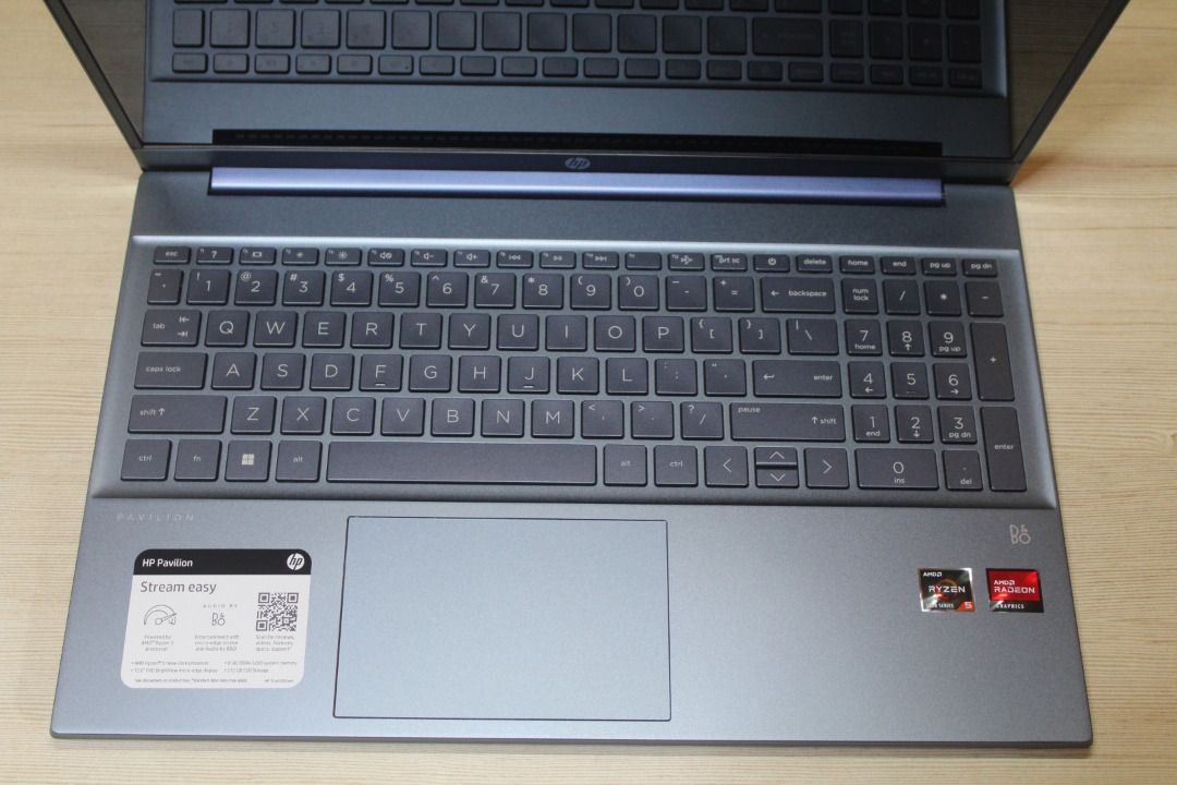 Hp pavilion 15 Ryzen 5 5500u Ram 8gb SSD 512GB Numpad window 11 ...