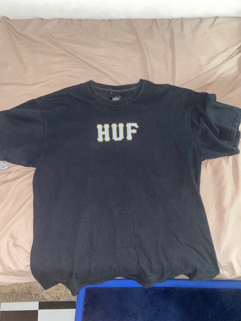 HUF Tee, Men's Fashion, Activewear on Carousell