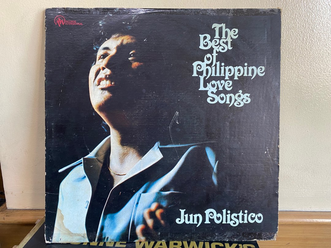 Jun Polistico The Best of Philippine Love Songs Vinyl Record OPM pinoy ...