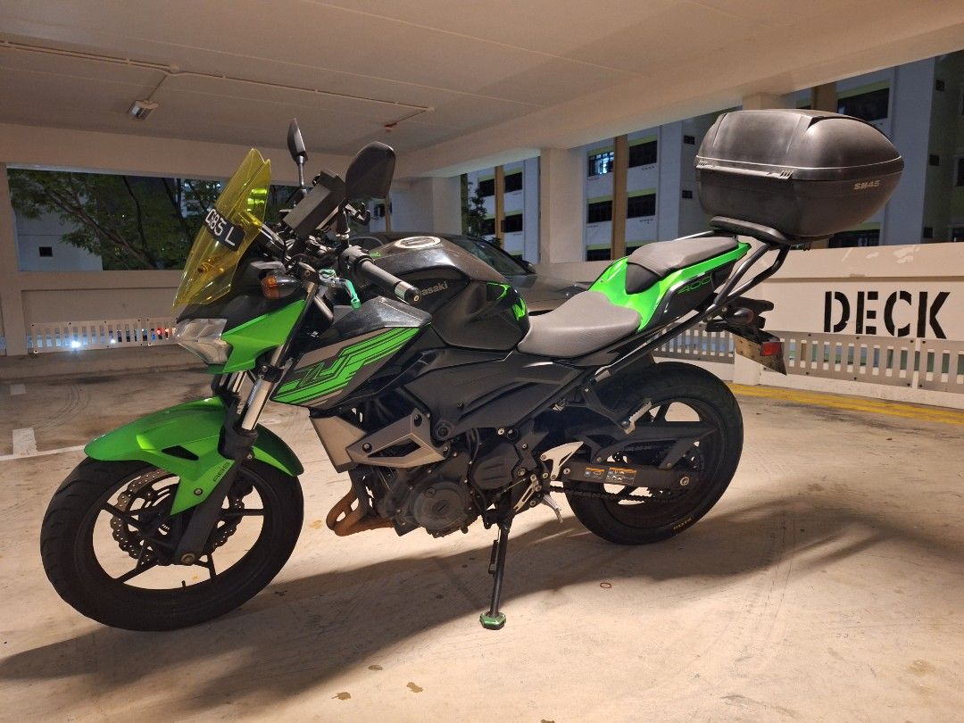 Kawasaki Z400 for rent, Motorcycles, Motorcycle Rental on Carousell