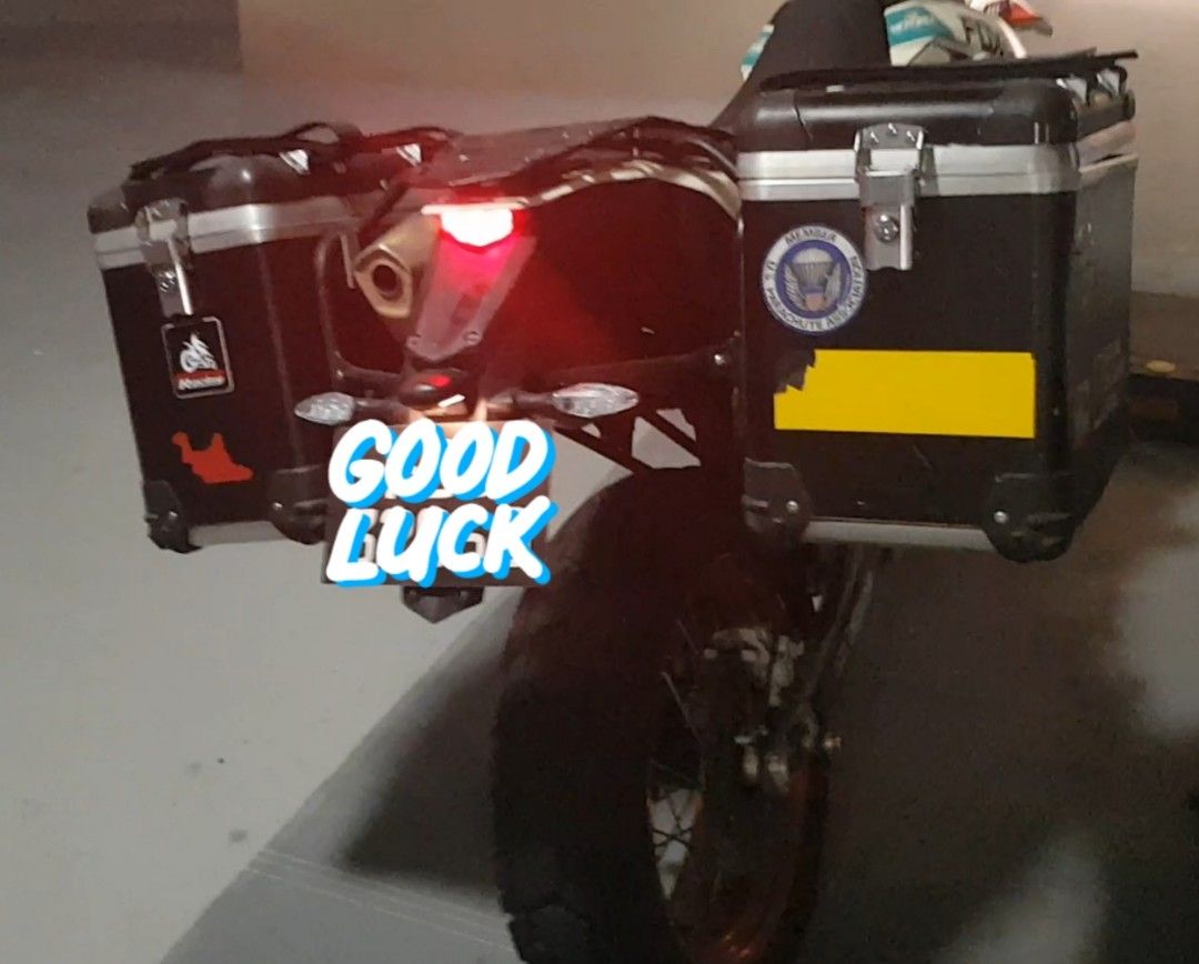 KTM 690 SMC R - pannier rack, top box rack on Carousell