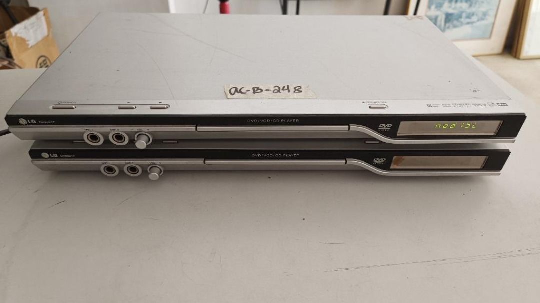 LG DVD/CD/VCD PLAYER with 2 Microphone port, TV & Home Appliances, TV ...