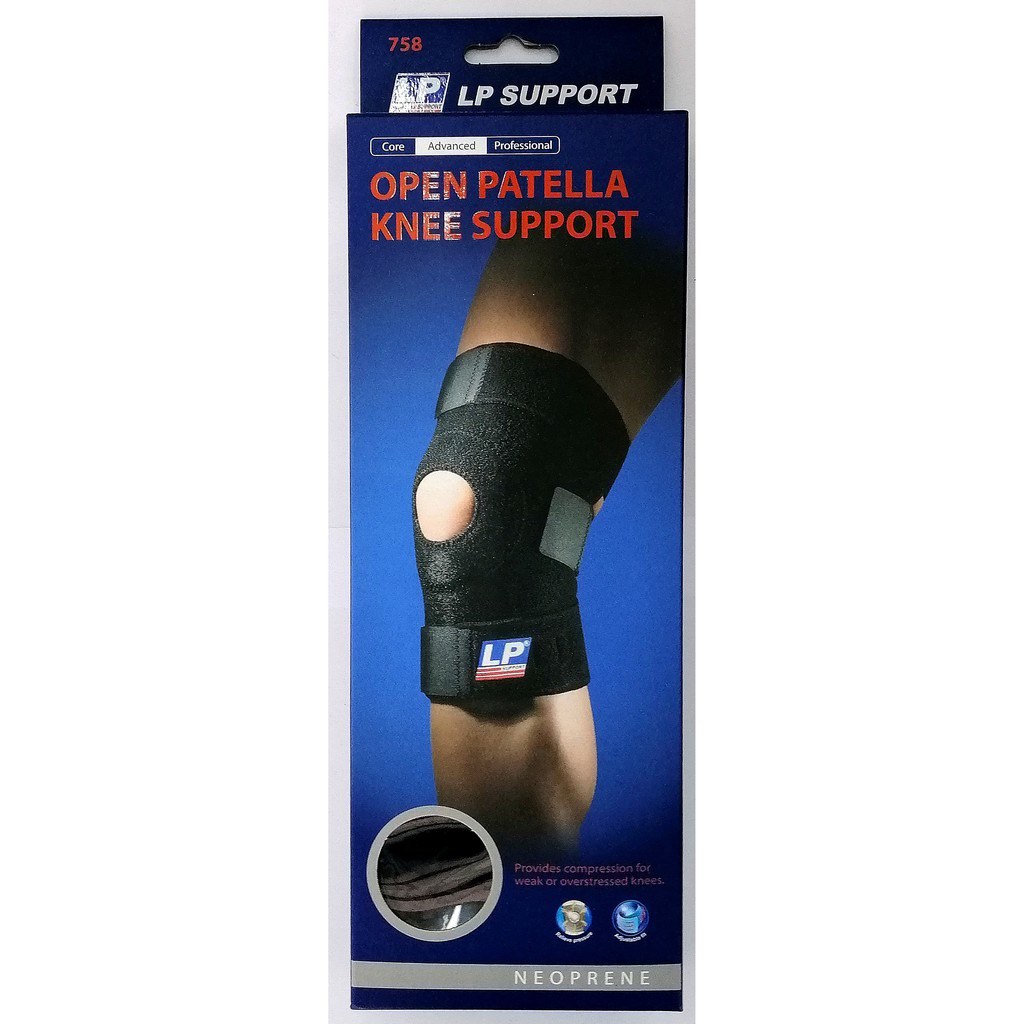 LP Open Patella Knee Support (Advanced), Health & Nutrition, Braces ...