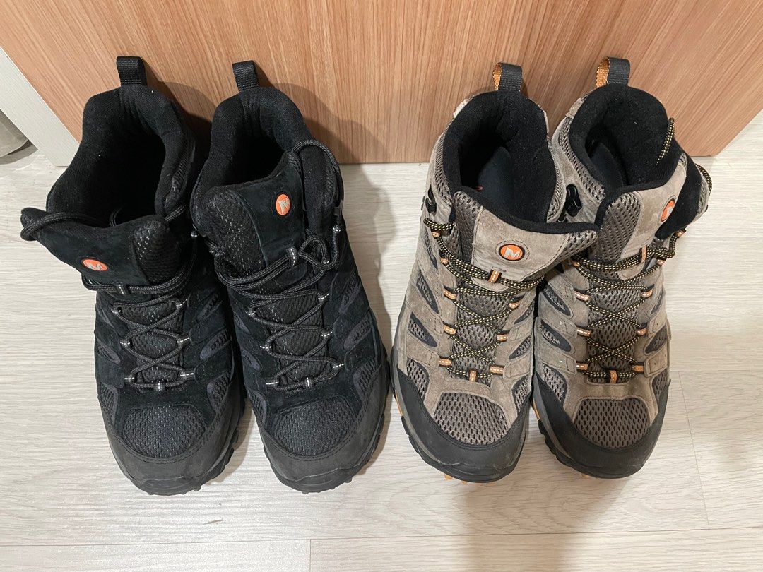 Merrell MOAB 2, Fesyen Pria, Sepatu , Sepatu Boot di Carousell
