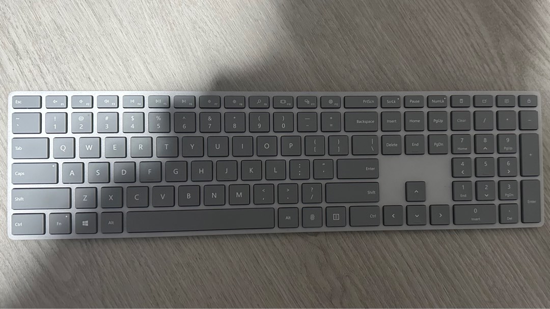 Microsoft Surface Wireless Keyboard (Grey), Computers & Tech, Parts ...