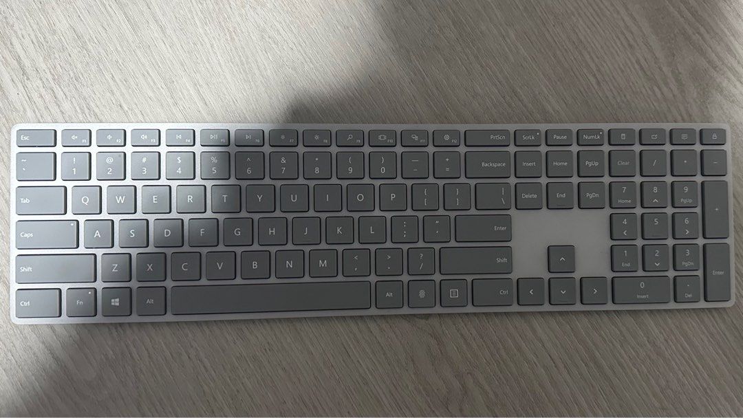 Microsoft Surface Wireless Keyboard (Grey), Computers & Tech, Parts ...