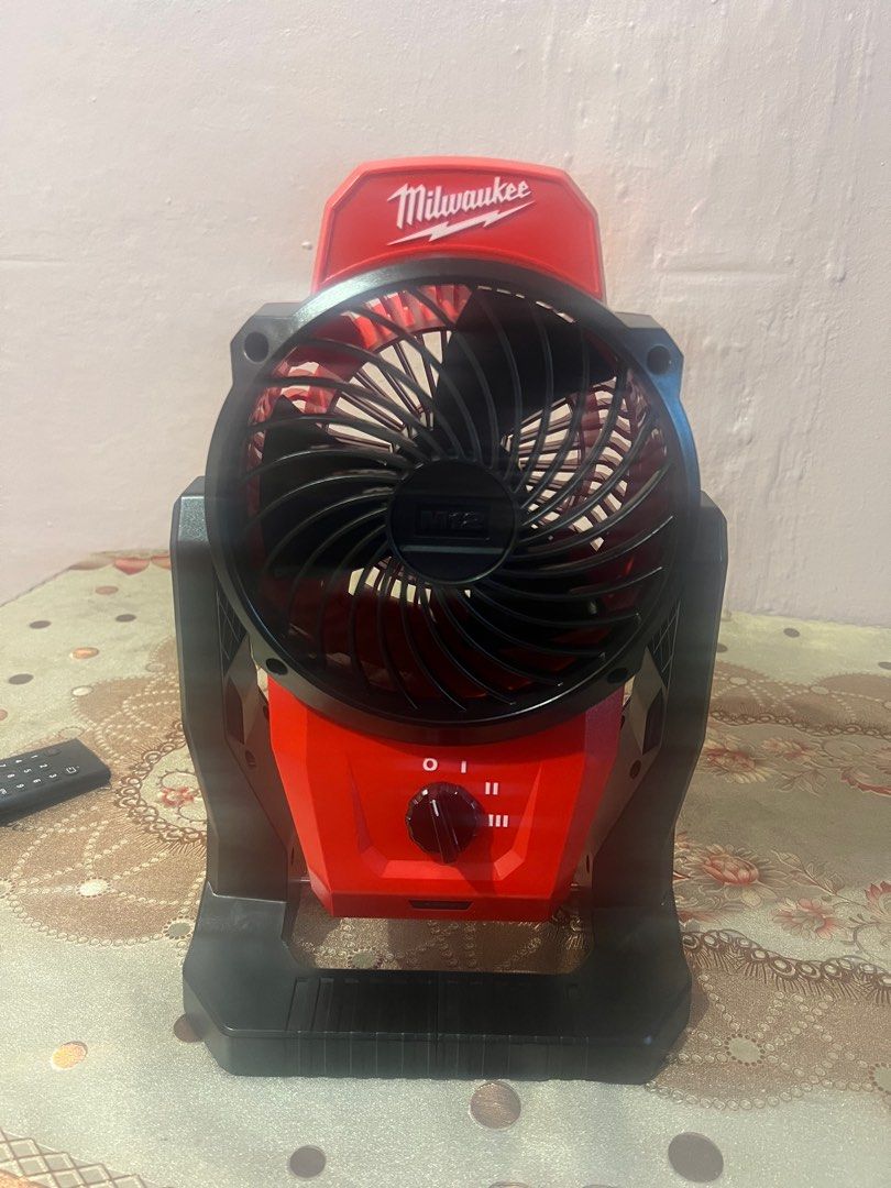 Milwaukee M12 Air fan, TV & Home Appliances, Electrical, Adaptors ...