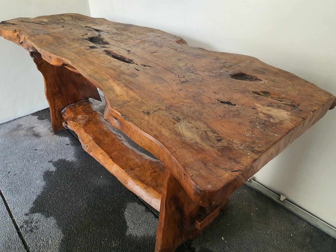 Molave Console Table, Furniture & Home Living, Furniture, Tables & Sets ...