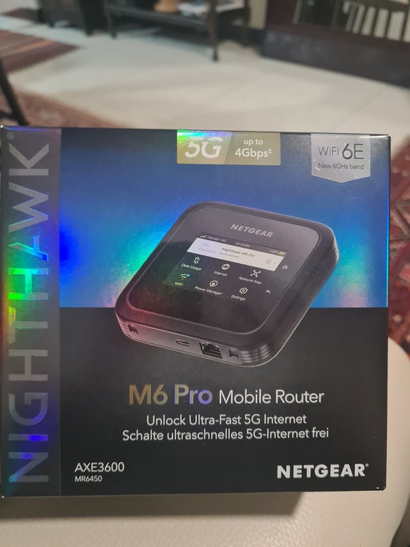 NETGEAR MR6450 Nighthawk@ M6 Pro 5G Mobile Router, Mobile Phones ...