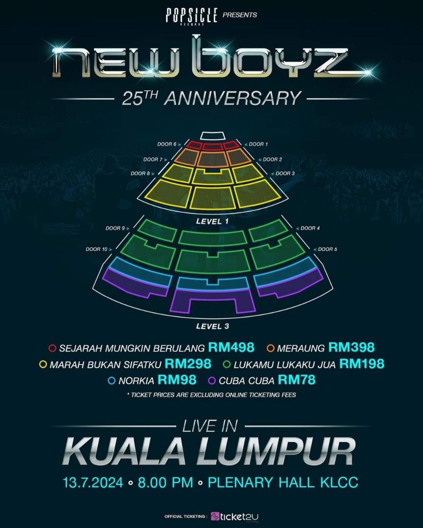 NEW BOYZ 25TH ANNIVERSARRY TICKETING SERVICE, Tickets & Vouchers, Event ...