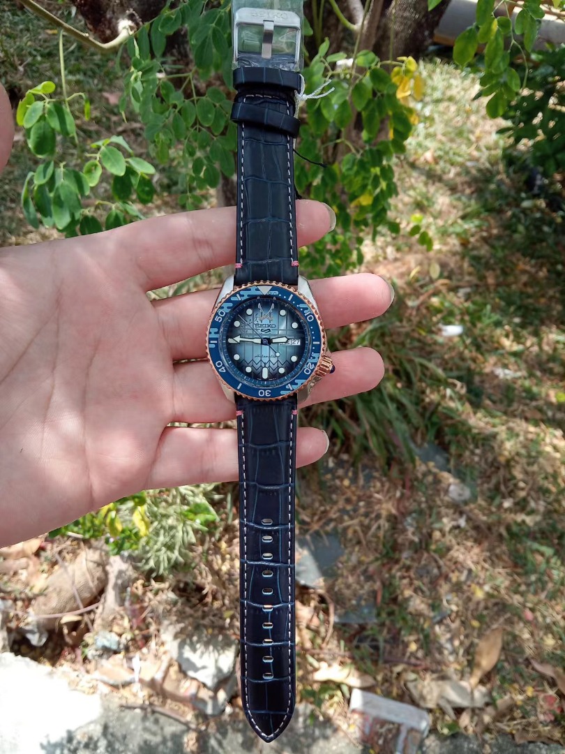 [NEW] SEIKO 5 Sports DEMON SYALER WATCH JAM Inosuke Hashibira SRPJ26K1 ...