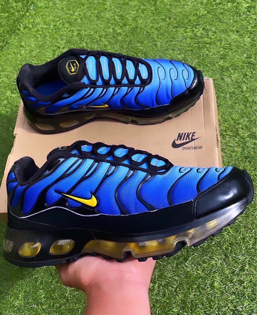 Nike tn x airmax 360 hyper blue, Men's Fashion, Footwear on Carousell