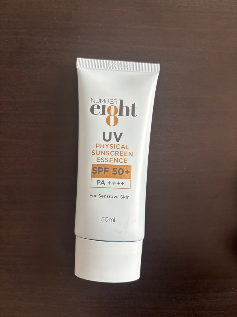 Number Eight 8 Physical Sunscreen SPF 50+ PA++++, Beauty & Personal ...