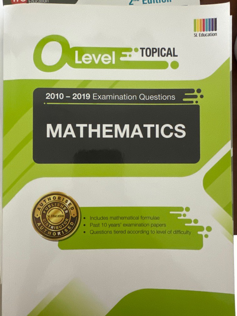 O LEVEL TOPICAL EXAM QUESTIONS (2010-2019), Hobbies & Toys, Books ...
