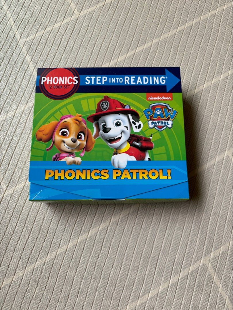 Paw Patrol Phonics 12 Books Set, Hobbies & Toys, Books & Magazines ...