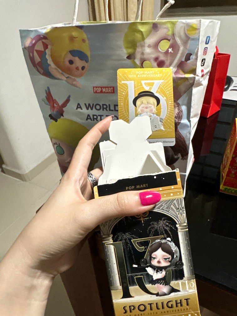 Popmart 13th Anniversary Sweet Bean, Hobbies & Toys, Toys & Games on ...