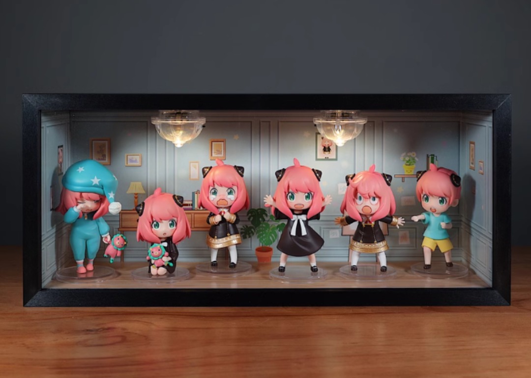 POPMART ANYA 6+1 Secret with Display Case, Hobbies & Toys, Toys & Games ...