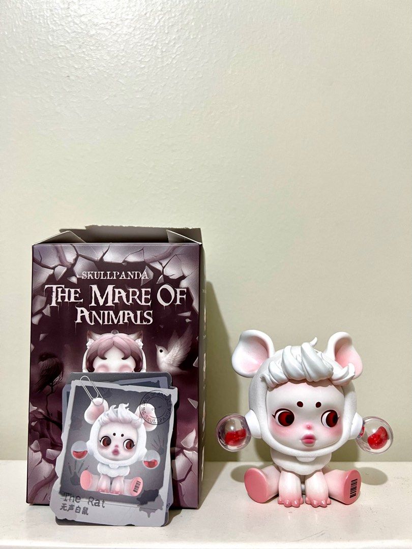 Popmart Skull Panda - Mare of Animals (The Rat) CONFIRMED, Hobbies ...