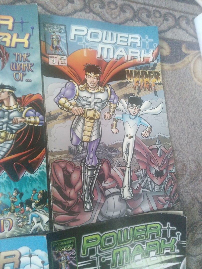 Power Mark comics 1-6, Hobbies & Toys, Books & Magazines, Comics & Manga on Carousell