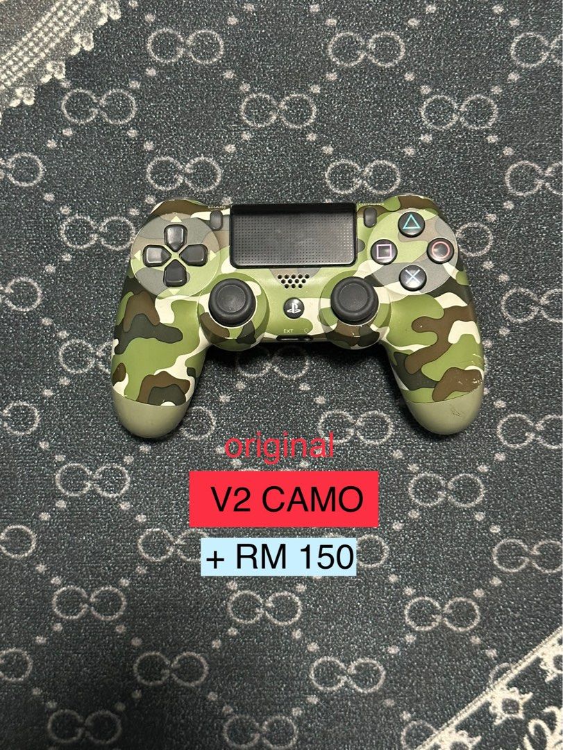 PS CONTROLLER- Original Camo V2, Video Gaming, Video Game Consoles ...