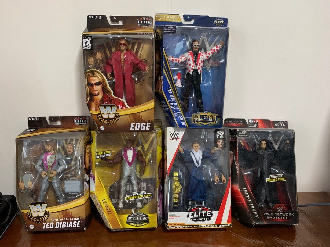 [CNY WHOLE SET CLEARANCE SALE!!! RARE COLLECTION!!] - WWE Mattel Elite ...