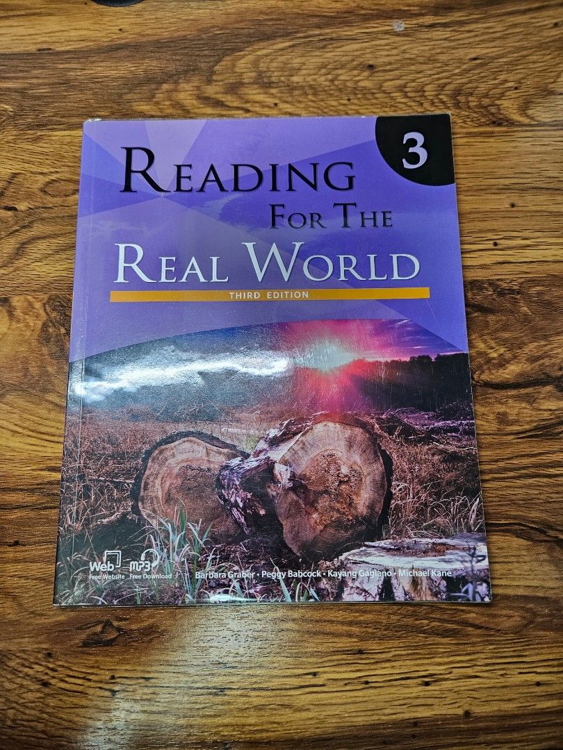 Reading for the Real World 3 3/e, 書籍、休閒與玩具, 書本及雜誌, 教科書、參考書在旋轉拍賣