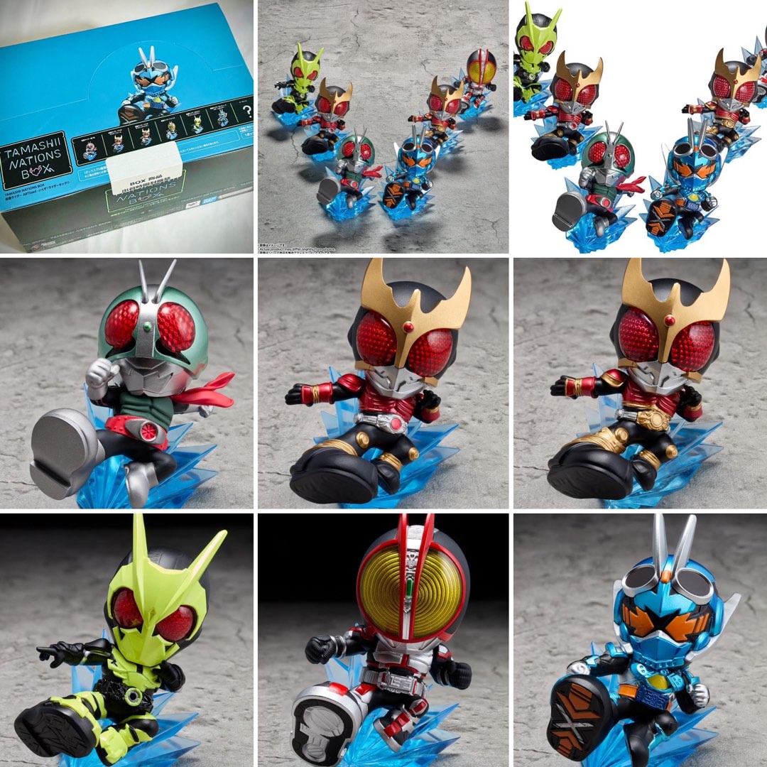 [Ready Stock!] Tamashii Nations Box - Kamen Rider ARTlized - Go! Go ...
