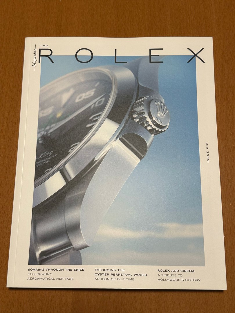 Rolex magazine - Issue#10 英文版, 興趣及遊戲, 書本 & 文具, 雜誌及其他 - Carousell