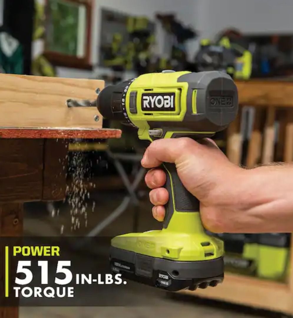 Ryobi PCL206B 18V Cordless 1/2 in. Drill/Driver (Tool Only - NO battery ...
