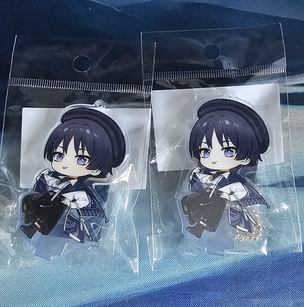 Scaramouche/Wanderer standee keychain genshin impact gi official ...