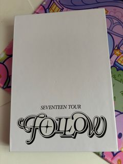 SEVENTEEN / SVT FOLLOW AGAIN MERCH - 4 cuts photo set, Hobbies & Toys ...
