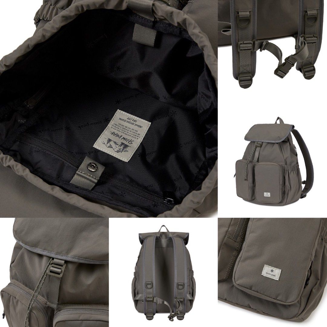 韓國Snow Peak Cample Two Pocket Backpack (17L), 男裝, 袋, 背包 - Carousell