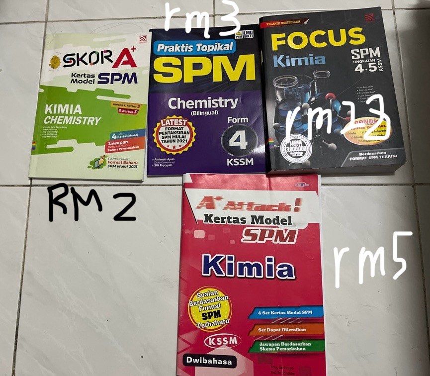 Spm chemistry buku kimia spm, Hobbies & Toys, Books & Magazines ...