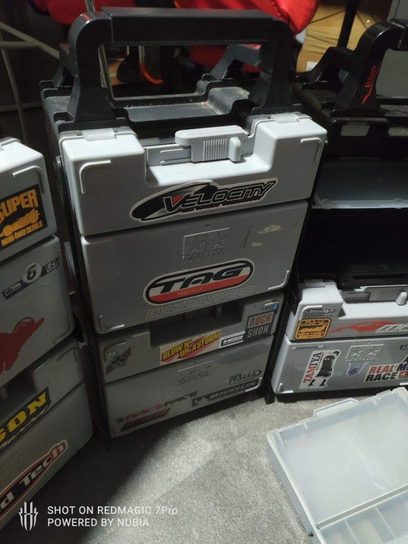 Tamiya Pit Box, Hobbies & Toys, Toys & Games on Carousell